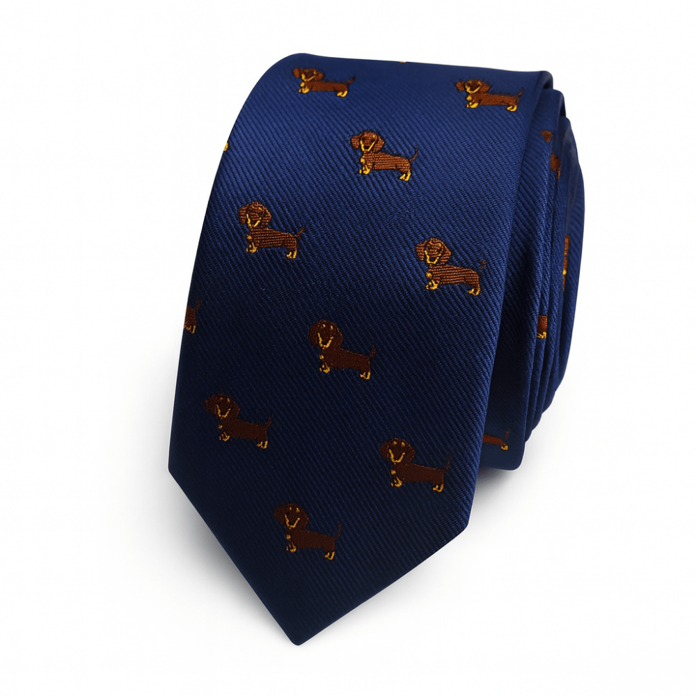 Corbata Perro Salchicha - Pajaritas con Jota - Corbatas Hombre